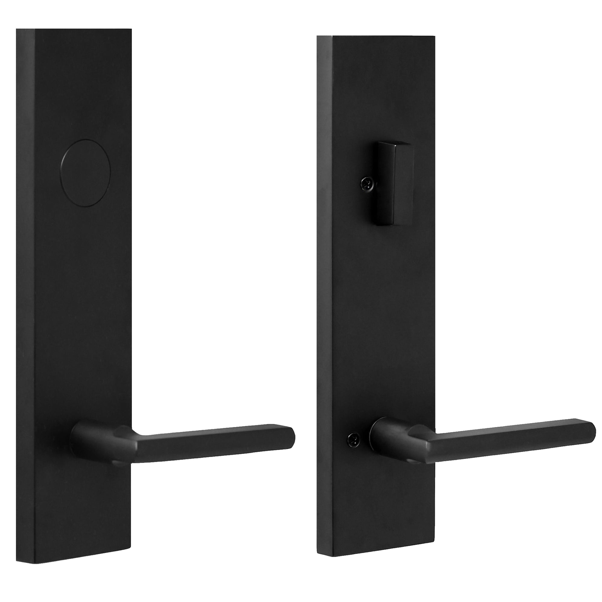 Addy Handleset with Atlas Lever - Deadbolt Keyed One Side — weslock